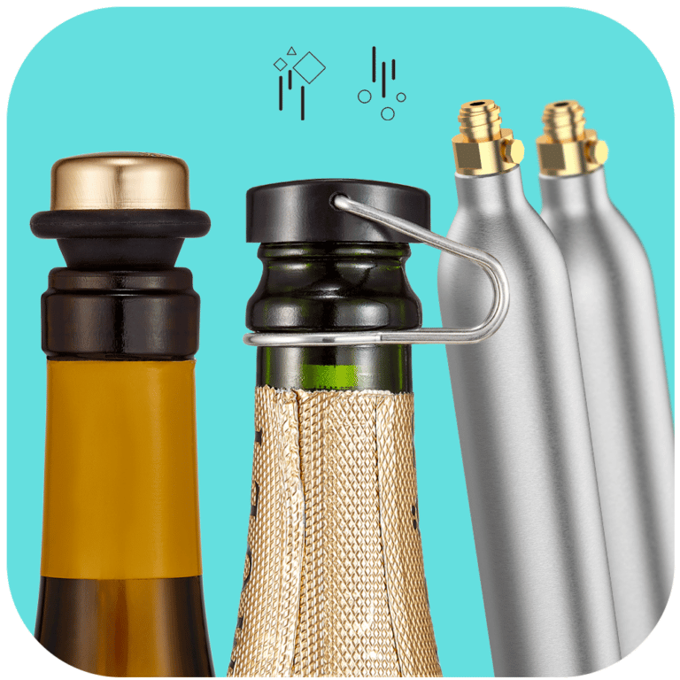 Shop | Le Verre de Vin + & PODBAR + stoppers and CO2 gas.